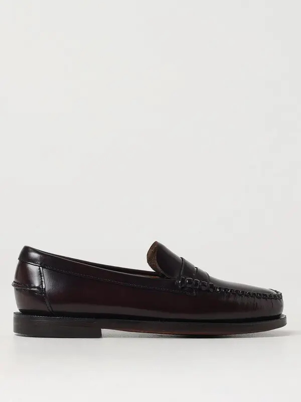 SEBAGO Classic Dan Brushed Leather Loafers - Brown