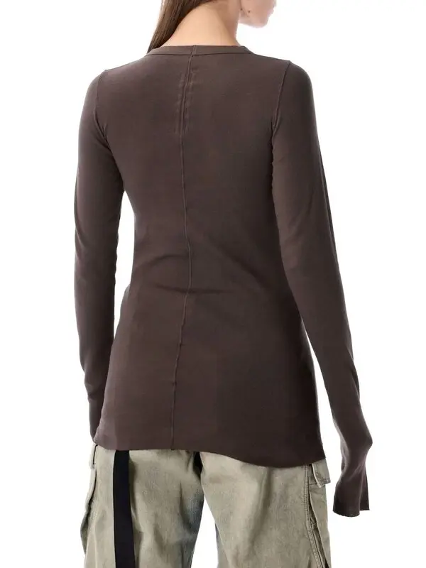 Rick Owens Long Sleeve T-shirt - Brown