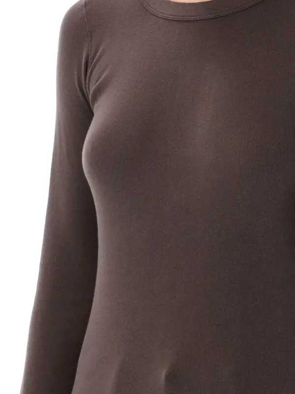 Rick Owens Long Sleeve T-shirt - Brown