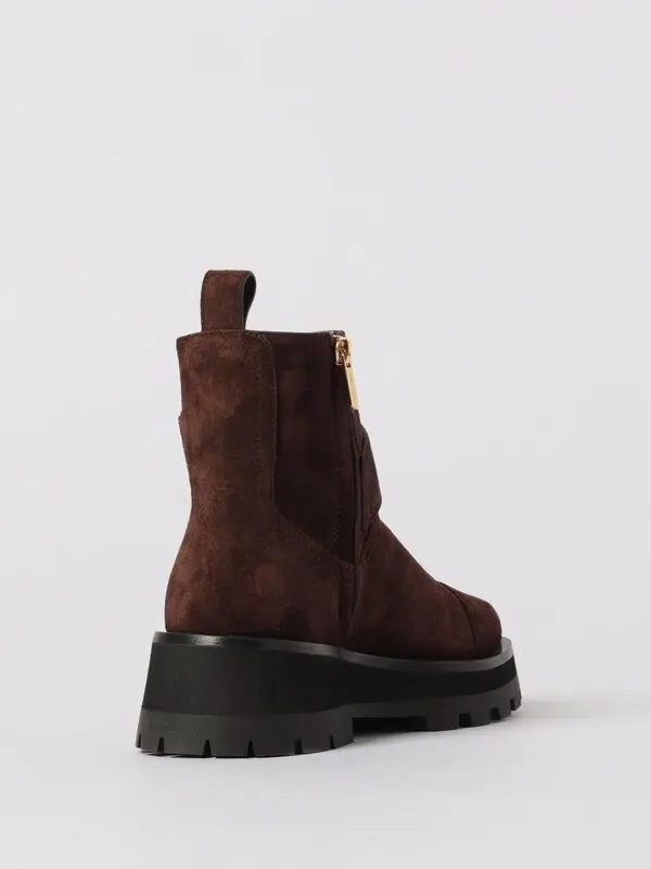 JIMMY CHOO Buckled Ankle Boots - Cocoa