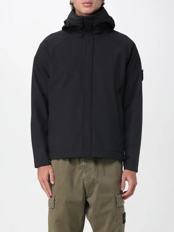 Stone Island Jacket - Black