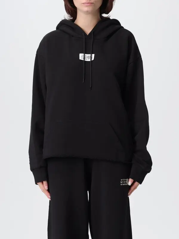 MAISON MARGIELA Cotton Hoodie - Black