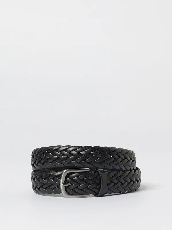 BROOKSFIELD Braided Belt - Black