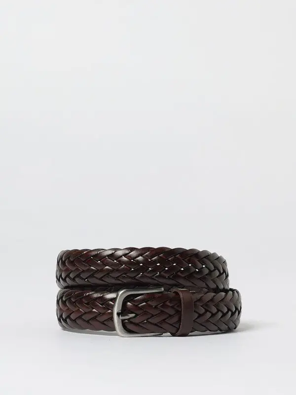 BROOKSFIELD Braided Belt - Brown