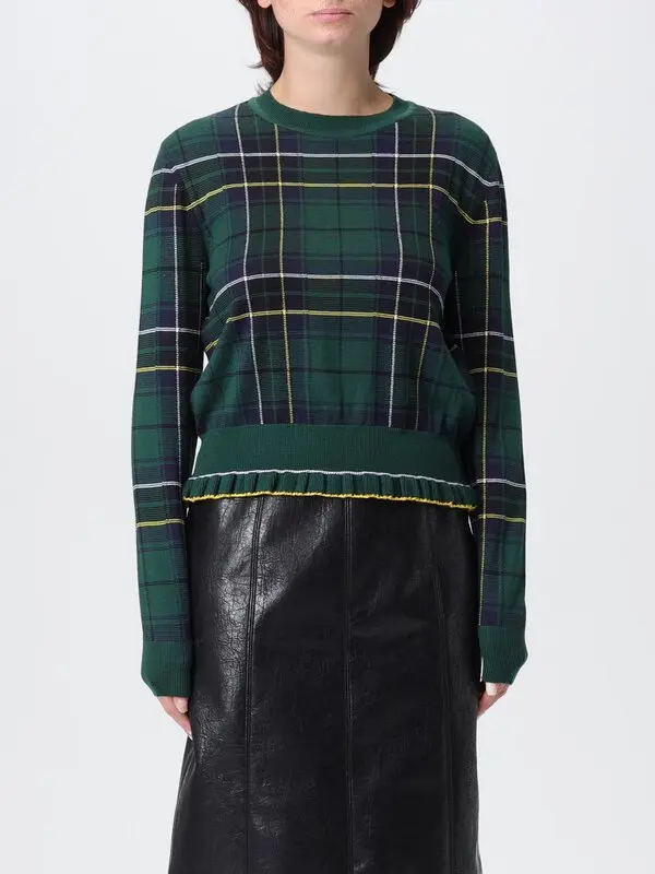 Alexander McQueen Plaid Knit Sweater - Multicolor