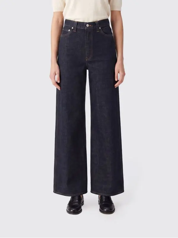 Khaite Dane High-waisted Wide-leg Jeans