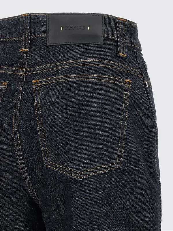 Khaite Dane High-waisted Wide-leg Jeans