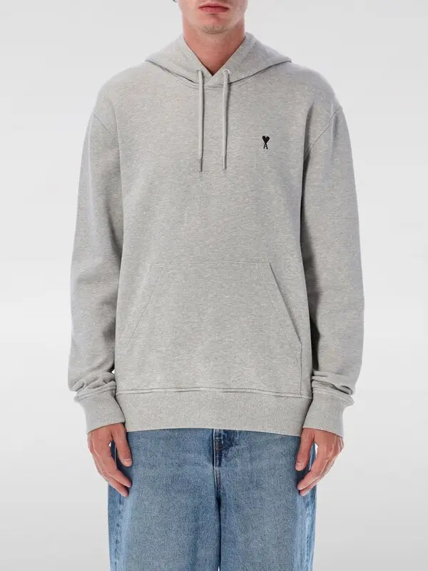 AMI Paris Hoodie - Grey