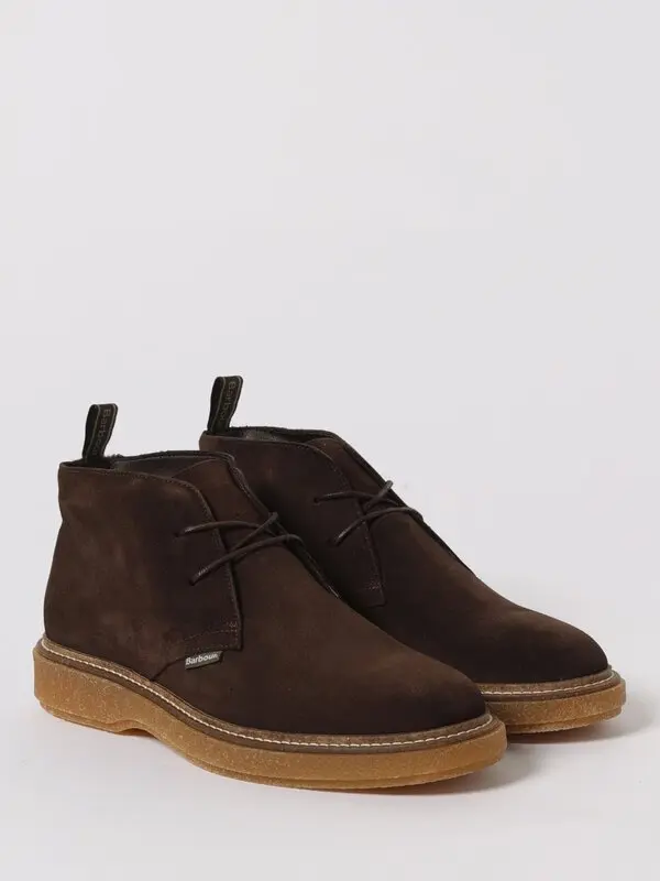 Barbour Lace-up Boots - Brown
