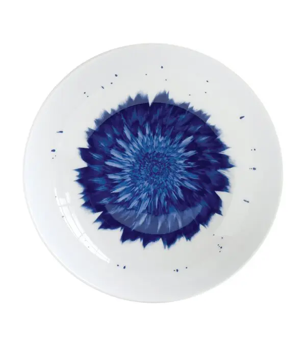 Bernardaud In Bloom Soup Bowl - Blue