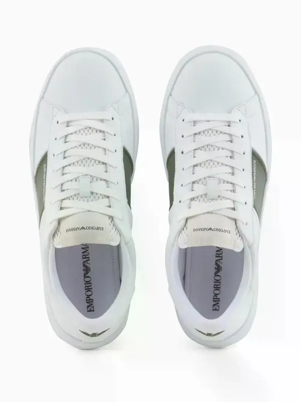 Emporio Armani Contrasting-panel Sneakers