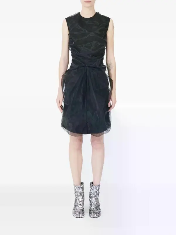 MAISON MARGIELA Gathered Organza Dress