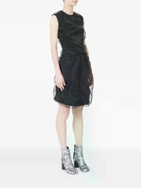 MAISON MARGIELA Gathered Organza Dress
