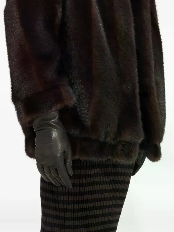 MAISON MARGIELA Long Length Leather Gloves