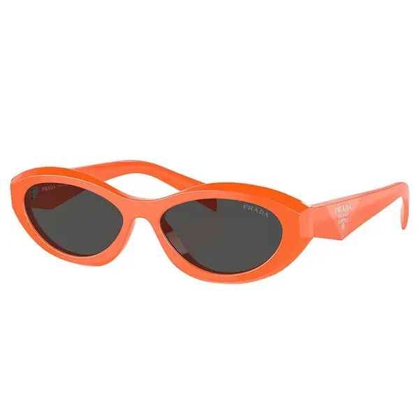 Prada Round Frame Sunglasses - Orange (pr_26zs_12l08z)