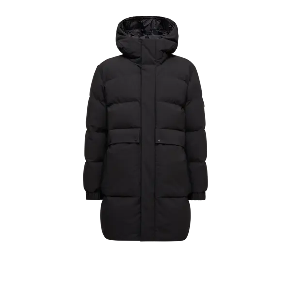Moncler Avioth Hooded Long Down Jacket