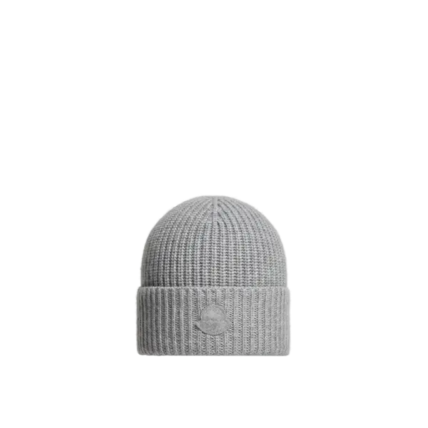 Moncler Cashmere Beanie - Grey