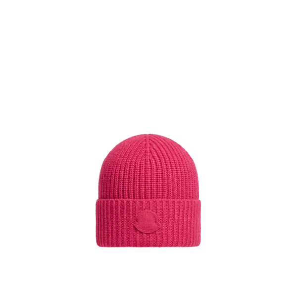 Moncler Cashmere Beanie - Pink