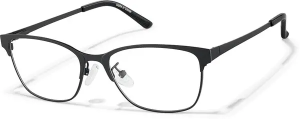 Zenni Full Rim Square Eyeglasses - Black