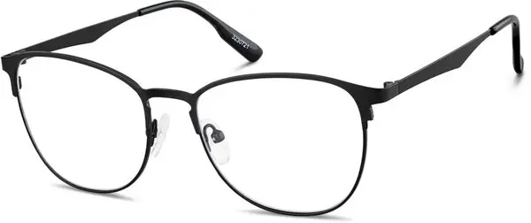 Zenni Square Full Rim Eyeglasses - Black