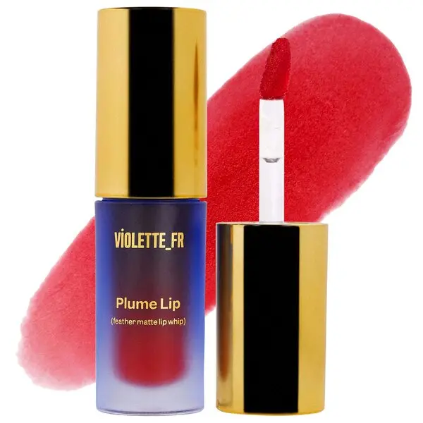 VIOLETTE_FR Plume Lip Moisturizing Feather Matte Lip Whip - En Feu