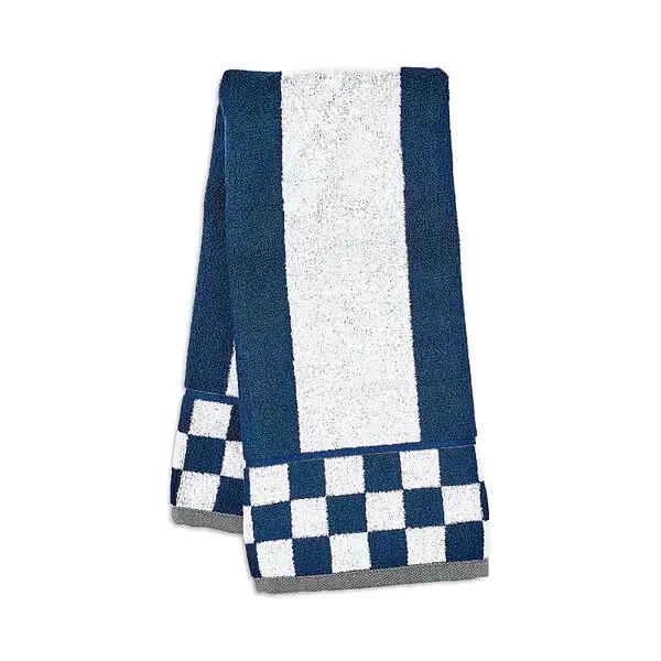 MACKENZIE-CHILDS Striped Hand Towel - Navy Stripe