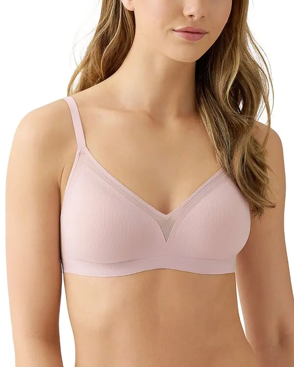 Wacoal B. Tempt'd B. Wow'd Modern Wire Free Bra - Blush Pink