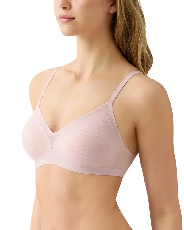 Wacoal B. Tempt'd B. Wow'd Modern Wire Free Bra - Blush Pink