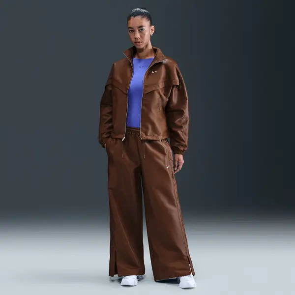 Nike Sportswear Windrunner Shine Pants - Brown