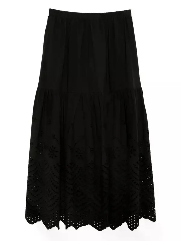 BAMBAH Eyelet Maxi Skirt