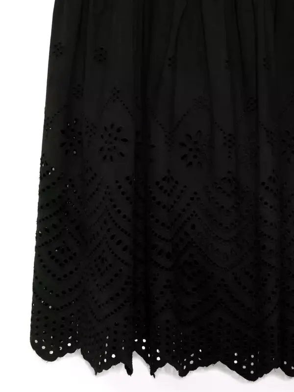 BAMBAH Eyelet Maxi Skirt