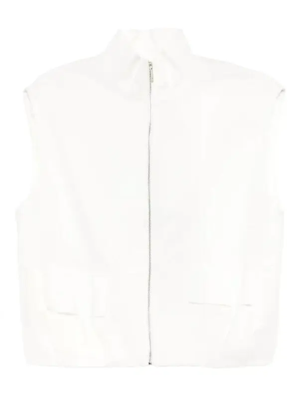 BAMBAH Bubble Gilet - White