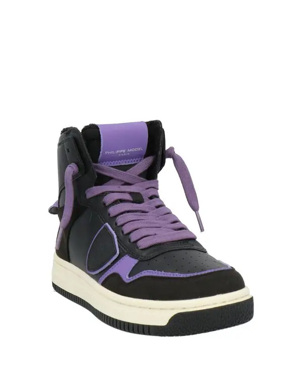 Philippe Model High-top Sneakers - Black