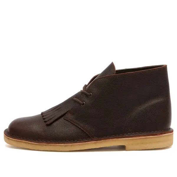 Clarks Desert Boots - Brn Scotch Grain