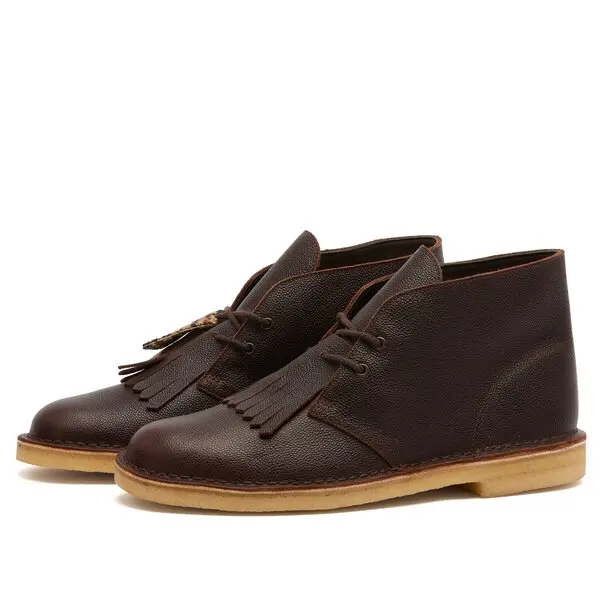 Clarks Desert Boots - Brn Scotch Grain
