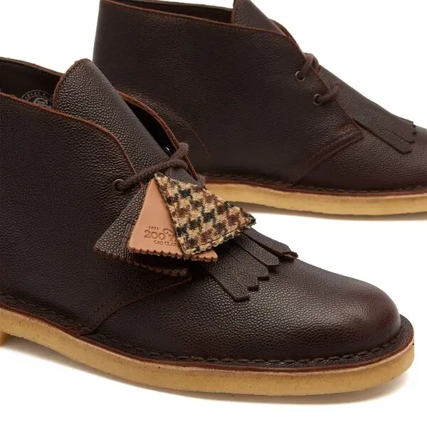 Clarks Desert Boots - Brn Scotch Grain