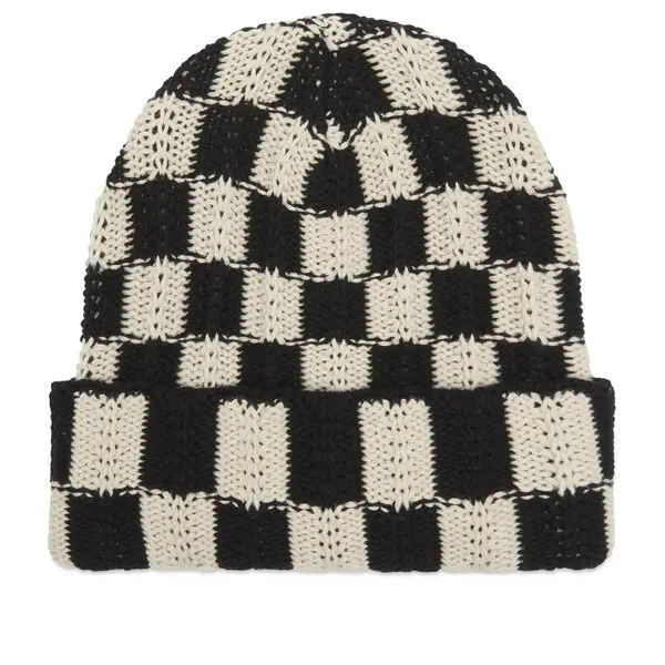 SNDYS Check Beanie - Black