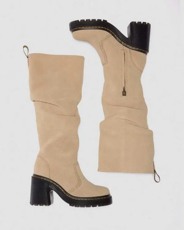 Dr. Martens Kasey Suede Knee-high Boots