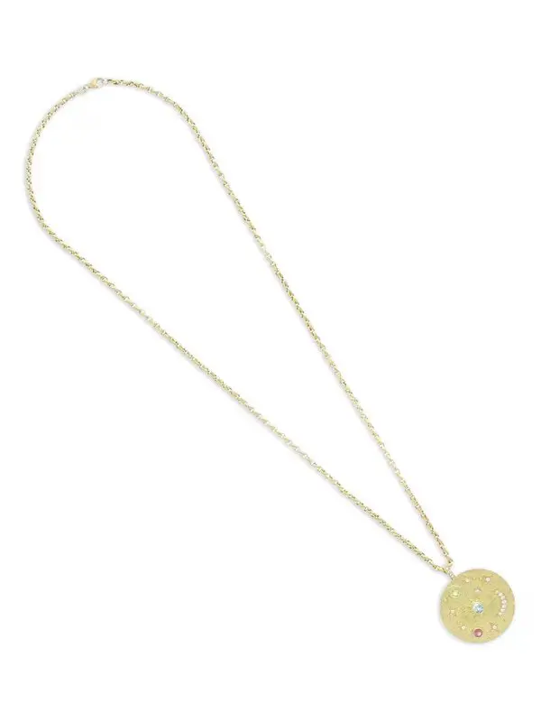ASHAHA 14k Yellow Agena Necklace - Gold