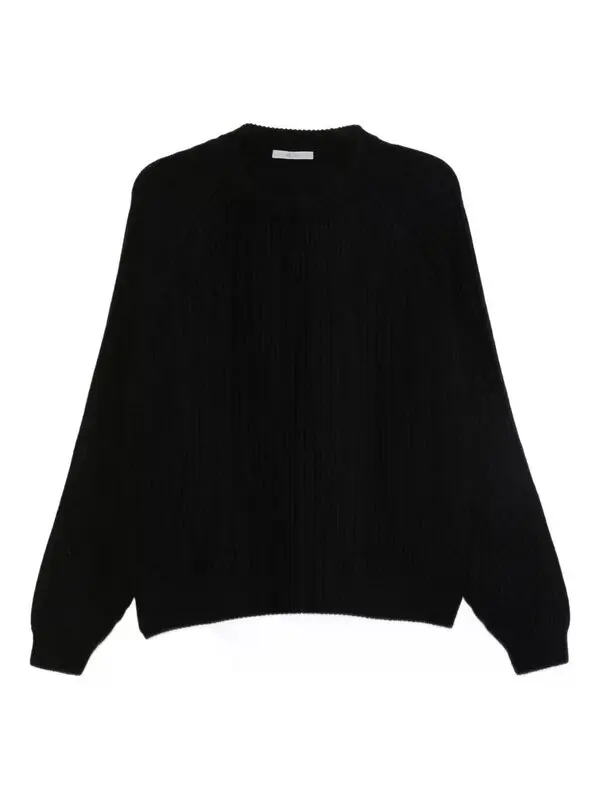 Dusan Crew-neck Sweater - Black