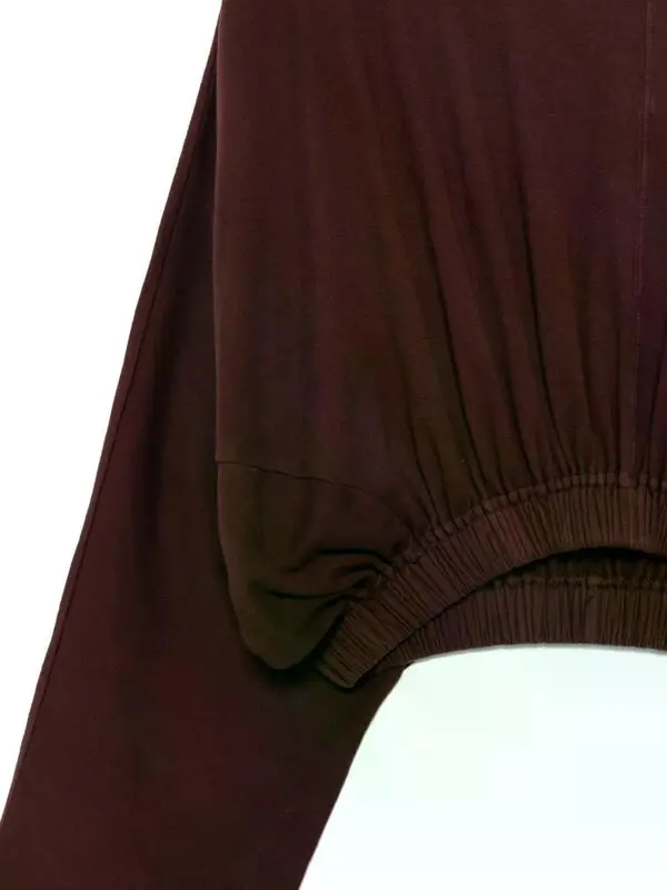 Rick Owens Elastic-waist Hoodie - Red
