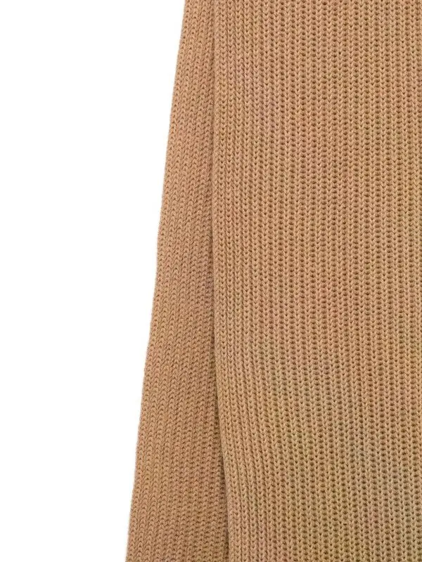 Karl Lagerfeld Ribbed Cotton Scarf
