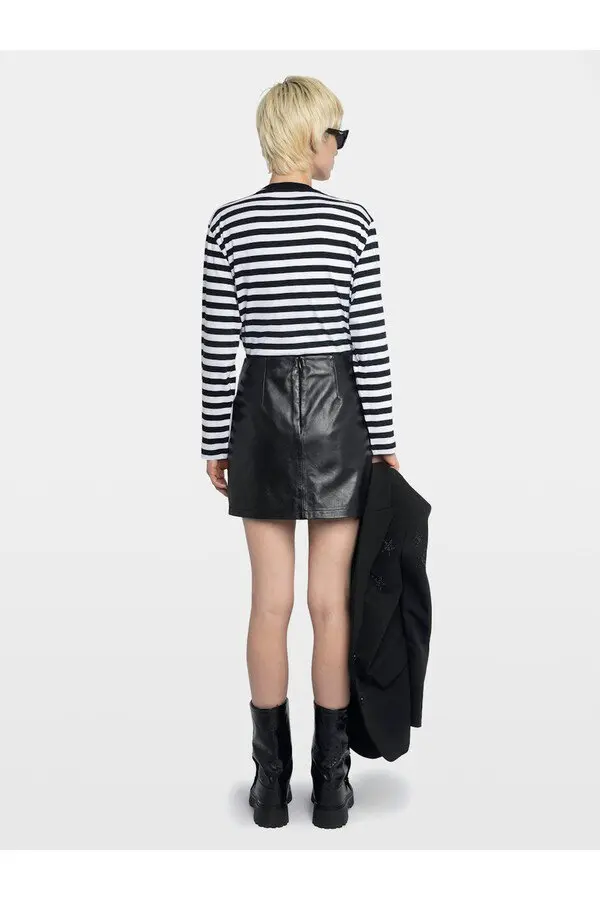 Zadig&Voltaire Striped Long-sleeved T-shirt