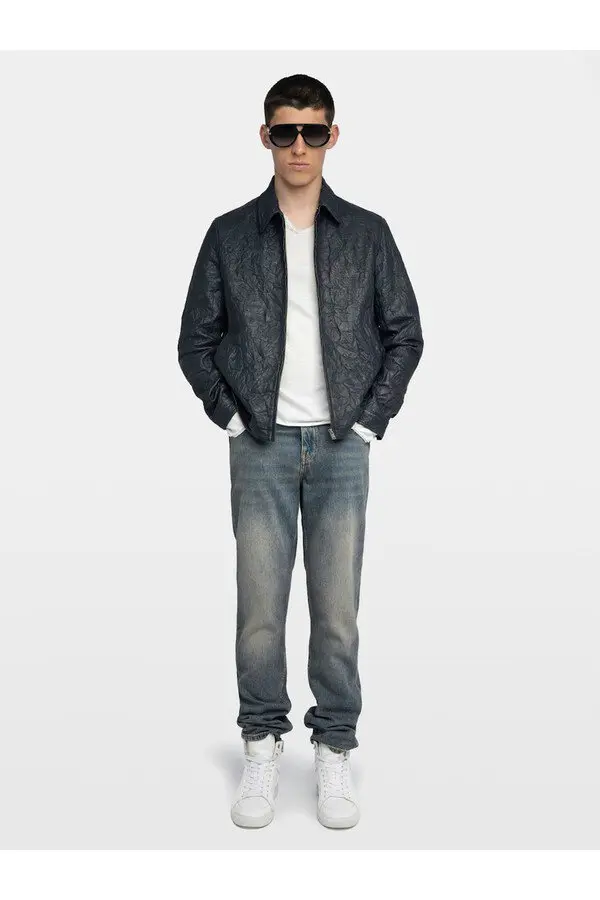Zadig&Voltaire Loumy Leather Jacket - Red