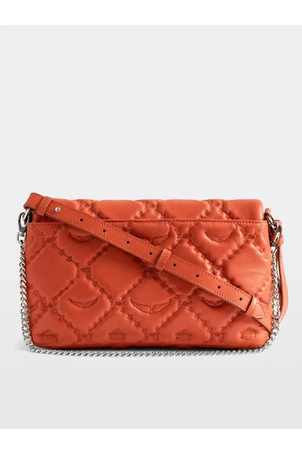 Zadig&Voltaire Rocky Ii Quilted Monogram Bag - Natural