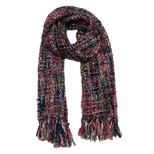 FEELGOODZ Stella Acrylic Multi Colored Winter Scarf - Amador
