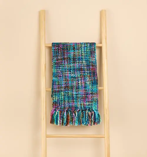 FEELGOODZ Stella Acrylic Multi Colored Winter Scarf - Pacifica
