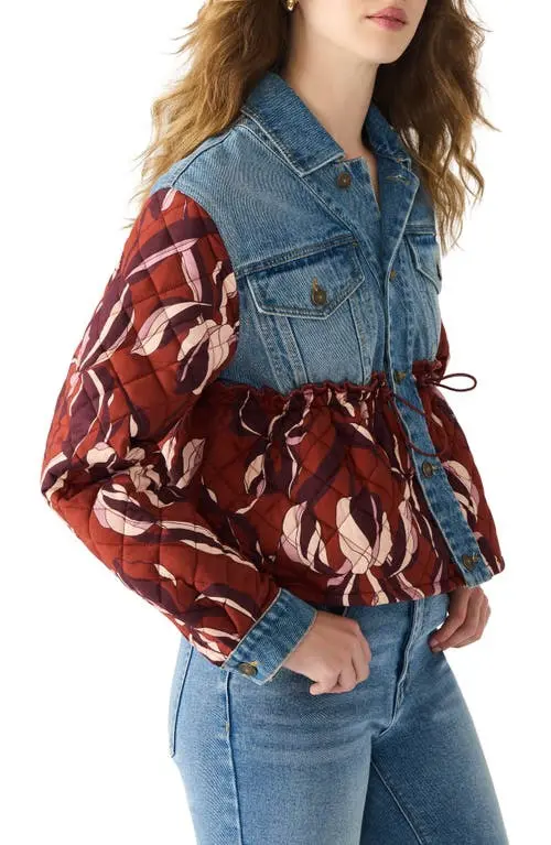 Steve Madden Caddie Quilted Denim Jacket