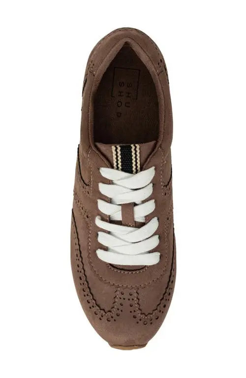 SHU SHOP Penelope Sneaker - Taupe Suede