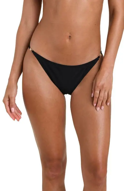 L'AGENCE Violet Bikini Bottom - Black